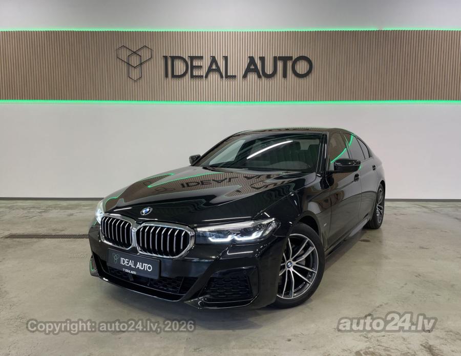 Melns BMW 5 Series 2023 Tallina, ar dzinēja tilpumu 2.00 L un nobraukumu 62 tūkst. km par 38990 €, foto 1 vietnē AUTOMOTO.COM.LV