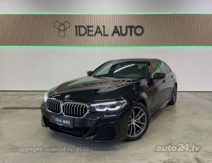 Melns BMW 5 Series 2023 Tallina, ar dzinēja tilpumu 2.00 L un nobraukumu 62 tūkst. km par 38990 €, foto  vietnē AUTOMOTO.COM.LV