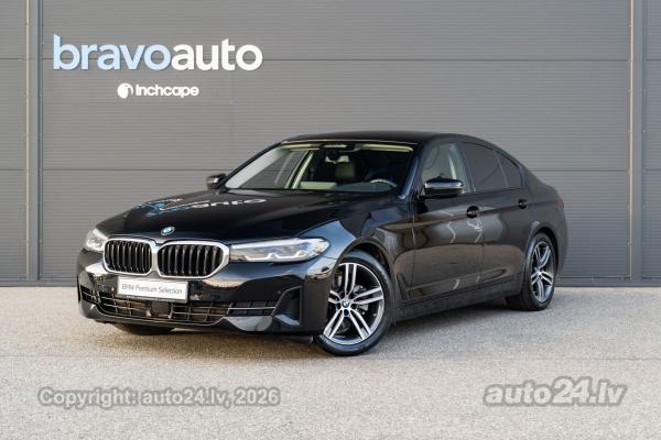 Melns BMW 5 Series 2023 Tartu, ar dzinēja tilpumu 2.00 L un nobraukumu 36 tūkst. km par 35900 €, foto 1 vietnē AUTOMOTO.COM.LV