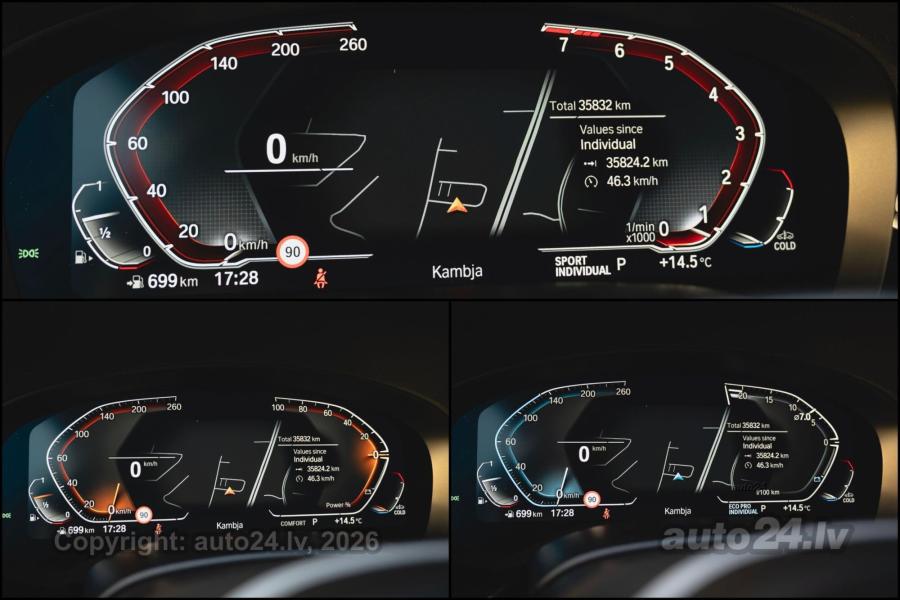 Melns BMW 5 Series 2023 Tartu, ar dzinēja tilpumu 2.00 L un nobraukumu 36 tūkst. km par 35900 €, foto 18 vietnē AUTOMOTO.COM.LV