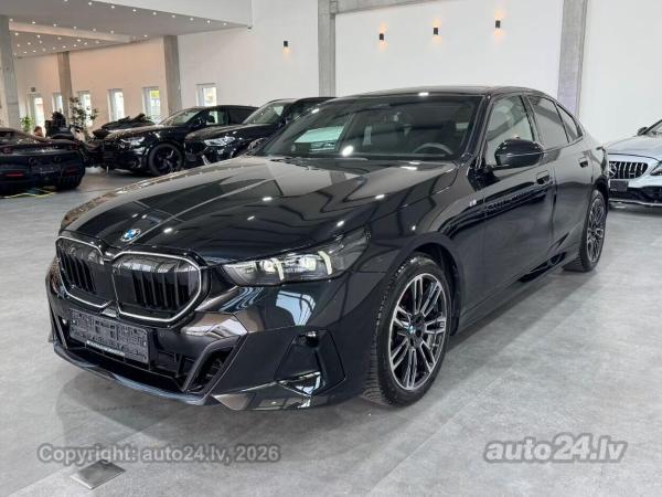 Black BMW 5 Series 2025 in Tallinn, with an engine capacity of 2.00 L and mileage of 29 thousand km for 58950 €, photo 1 on AUTOMOTO.COM.LV