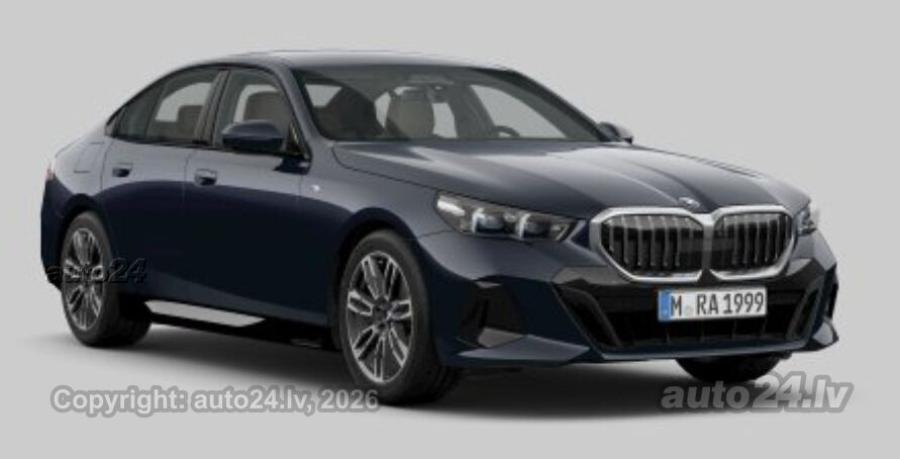Black BMW 5 Series 2025 in Tallinn, with an engine capacity of 3.00 L and mileage of 31 thousand km for 64900 €, photo 4 on AUTOMOTO.COM.LV