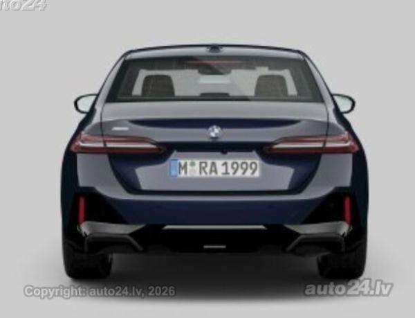 Black BMW 5 Series 2025 in Tallinn, with an engine capacity of 3.00 L and mileage of 31 thousand km for 64900 €, photo 7 on AUTOMOTO.COM.LV