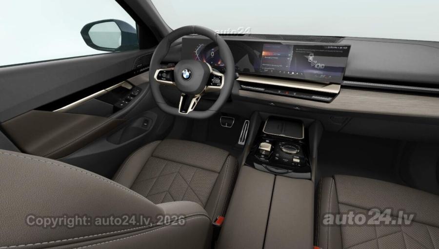 Black BMW 5 Series 2025 in Tallinn, with an engine capacity of 3.00 L and mileage of 31 thousand km for 64900 €, photo 10 on AUTOMOTO.COM.LV