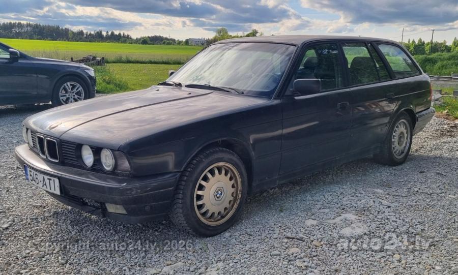 Melns BMW 5 Series 1993 Tallina, ar dzinēja tilpumu 2.50 L un nobraukumu 284 tūkst. km par 4500 €, foto 1 vietnē AUTOMOTO.COM.LV