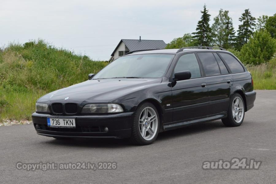 Melns BMW 5 Series 1999 Tartu, ar dzinēja tilpumu 2.90 L un nobraukumu 449 tūkst. km par 2600 €, foto 1 vietnē AUTOMOTO.COM.LV