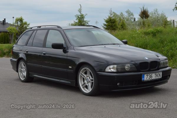 Melns BMW 5 Series 1999 Tartu, ar dzinēja tilpumu 2.90 L un nobraukumu 449 tūkst. km par 2600 €, foto 3 vietnē AUTOMOTO.COM.LV