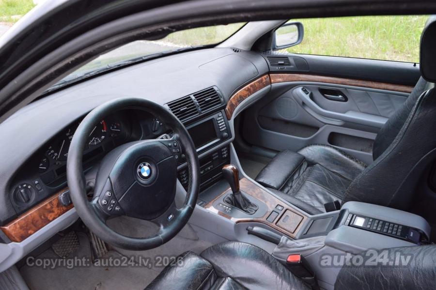Melns BMW 5 Series 1999 Tartu, ar dzinēja tilpumu 2.90 L un nobraukumu 449 tūkst. km par 2600 €, foto 9 vietnē AUTOMOTO.COM.LV
