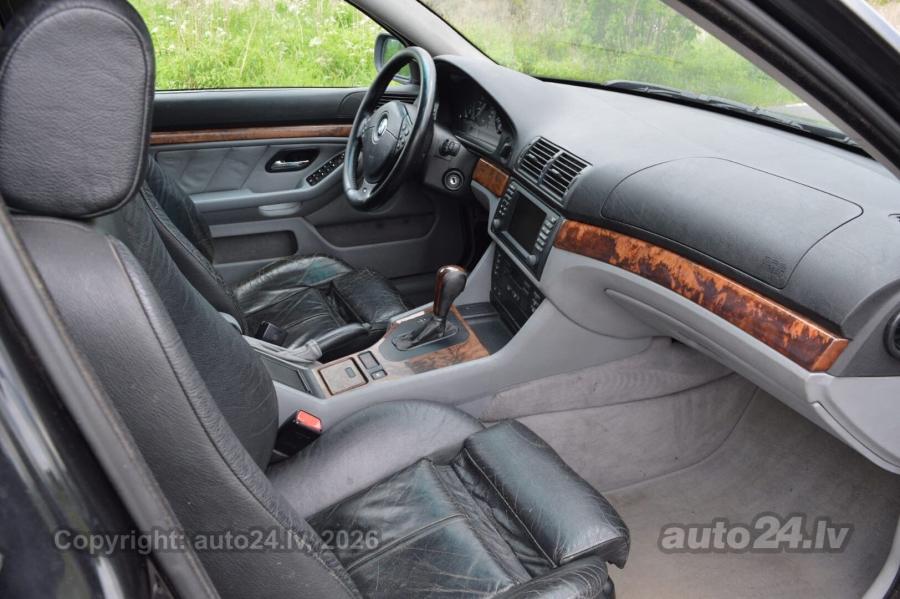 Melns BMW 5 Series 1999 Tartu, ar dzinēja tilpumu 2.90 L un nobraukumu 449 tūkst. km par 2600 €, foto 13 vietnē AUTOMOTO.COM.LV