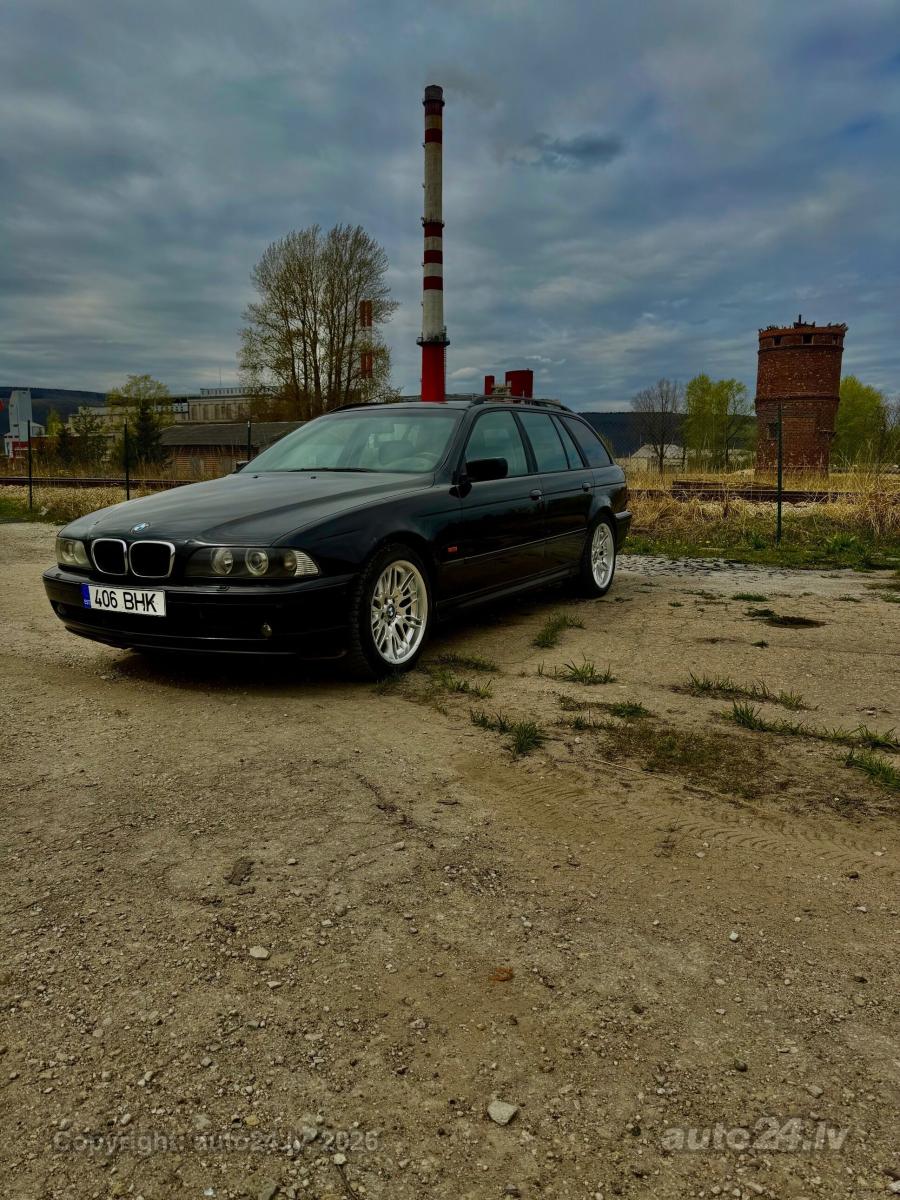 Black BMW 5 Series 2000 in Kohtla-Jarve, with an engine capacity of 2.90 L and mileage of 0 thousand km for 3400 €, photo 1 on AUTOMOTO.COM.LV