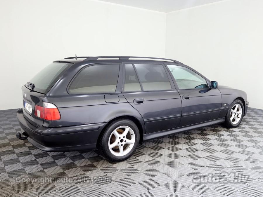 Black BMW 5 Series 2001 in Tallinn, with an engine capacity of 2.90 L and mileage of 474 thousand km for 899 €, photo 4 on AUTOMOTO.COM.LV