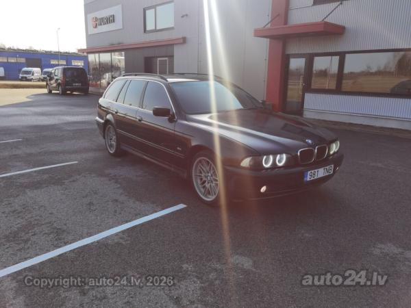 Black BMW 5 Series 2002 in Voru, with an engine capacity of 2.90 L and mileage of 344 thousand km for 3000 €, photo 3 on AUTOMOTO.COM.LV