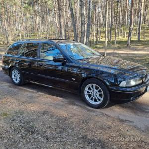 Black BMW 5 Series 2002 in Tallinn, with an engine capacity of 2.50 L and mileage of 265 thousand km for 3750 €, photo 4 on AUTOMOTO.COM.LV