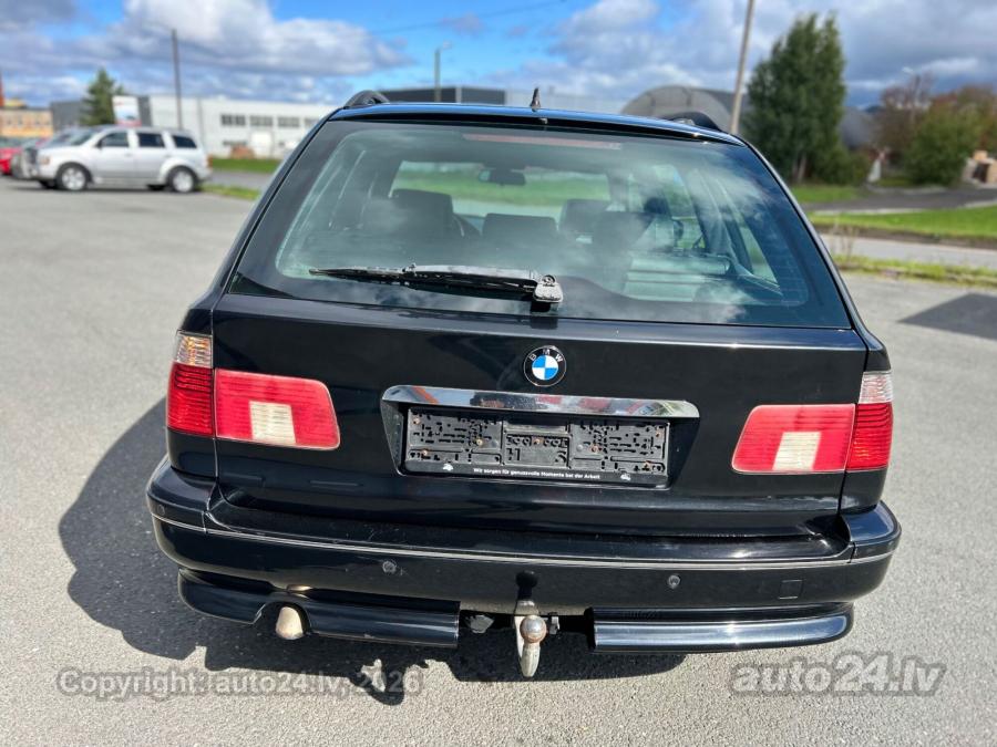 Melns BMW 5 Series 2002 Tartu, ar dzinēja tilpumu 3.00 L un nobraukumu 330 tūkst. km par 3200 €, foto 6 vietnē AUTOMOTO.COM.LV