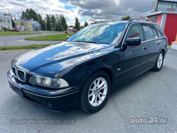 BMW 5 Series 2002 Tartu vietnē Melns BMW 5 Series 2002 Tartu, ar dzinēja tilpumu 3.00 L un nobraukumu 330 tūkst. km par 3200 €, foto 1 vietnē AUTOMOTO.COM.LV