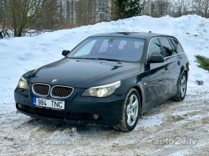 Melns BMW 5 Series 2004 Tallina, ar dzinēja tilpumu 2.50 L un nobraukumu 0 tūkst. km par 3300 €, foto  vietnē AUTOMOTO.COM.LV