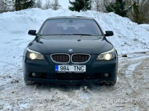 Black BMW 5 Series 2004 in Tallinn, with an engine capacity of 2.50 L and mileage of 0 thousand km for 3300 €, photo 2 on AUTOMOTO.COM.LV