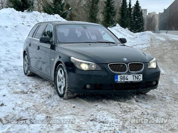 Melns BMW 5 Series 2004 Tallina, ar dzinēja tilpumu 2.50 L un nobraukumu 0 tūkst. km par 3300 €, foto 3 vietnē AUTOMOTO.COM.LV