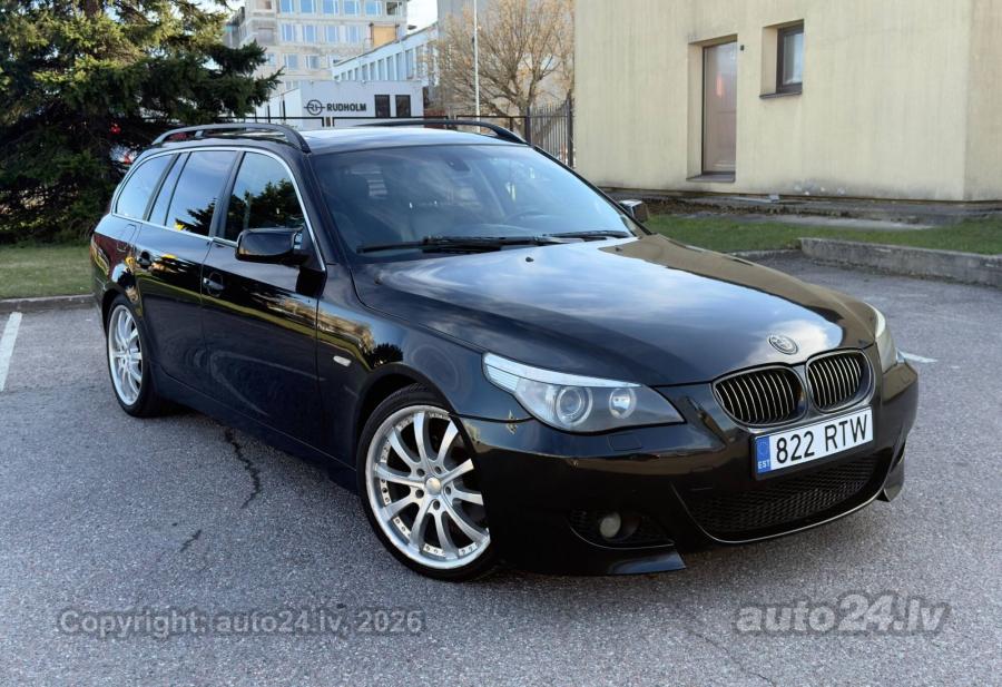 Melns BMW 5 Series 2004 Tallina, ar dzinēja tilpumu 3.00 L un nobraukumu 317 tūkst. km par 2999 €, foto 3 vietnē AUTOMOTO.COM.LV