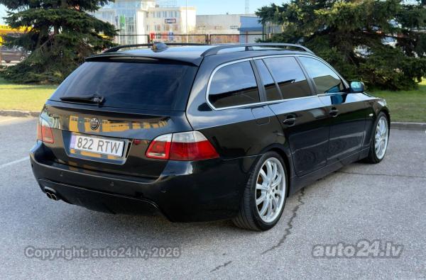 Black BMW 5 Series 2004 in Tallinn, with an engine capacity of 3.00 L and mileage of 317 thousand km for 2999 €, photo 6 on AUTOMOTO.COM.LV