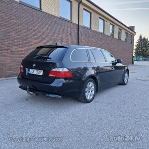 Black BMW 5 Series 2004 in Tartu, with an engine capacity of 2.50 L and mileage of 0 thousand km for 1995 €, photo 4 on AUTOMOTO.COM.LV