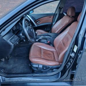Black BMW 5 Series 2004 in Tartu, with an engine capacity of 2.50 L and mileage of 0 thousand km for 1995 €, photo 9 on AUTOMOTO.COM.LV