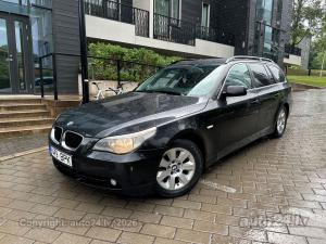 Melns BMW 5 Series 2004 Tartu, ar dzinēja tilpumu 2.50 L un nobraukumu 0 tūkst. km par 2999 €, foto  vietnē AUTOMOTO.COM.LV