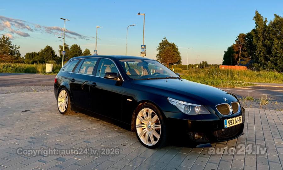 Black BMW 5 Series 2004 in Tallinn, with an engine capacity of 3.00 L and mileage of 502 thousand km for 4500 €, photo 3 on AUTOMOTO.COM.LV