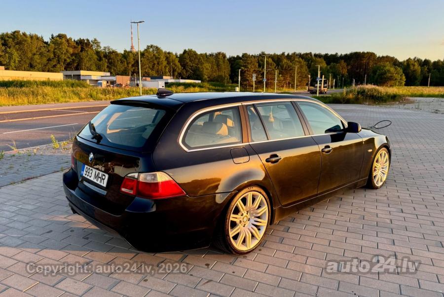 Black BMW 5 Series 2004 in Tallinn, with an engine capacity of 3.00 L and mileage of 502 thousand km for 4500 €, photo 4 on AUTOMOTO.COM.LV