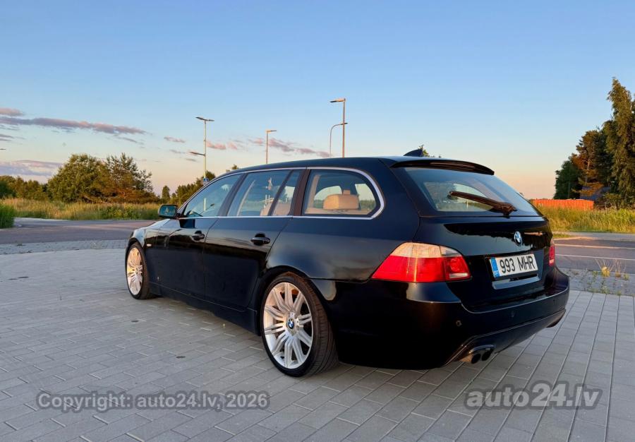 Black BMW 5 Series 2004 in Tallinn, with an engine capacity of 3.00 L and mileage of 502 thousand km for 4500 €, photo 5 on AUTOMOTO.COM.LV