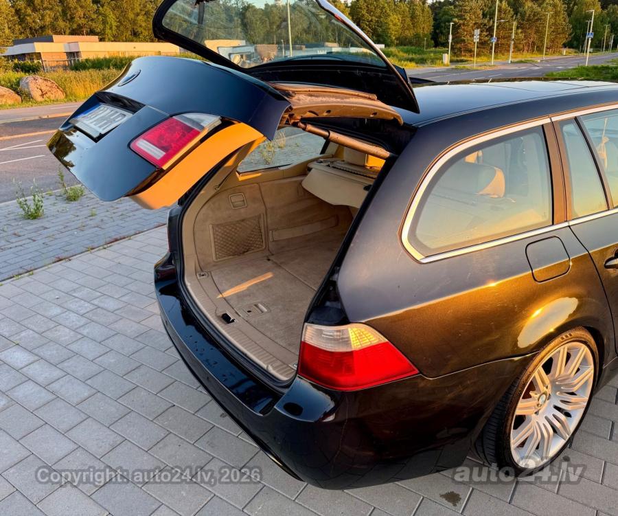 Black BMW 5 Series 2004 in Tallinn, with an engine capacity of 3.00 L and mileage of 502 thousand km for 4500 €, photo 6 on AUTOMOTO.COM.LV