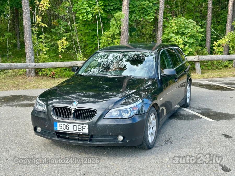 Черный БМВ 5 Серия 2004 в Таллин, объемом двигателя 2.50 л и пробегом 0 тыс. км за 2800 €, фото 1 на AUTOMOTO.COM.LV