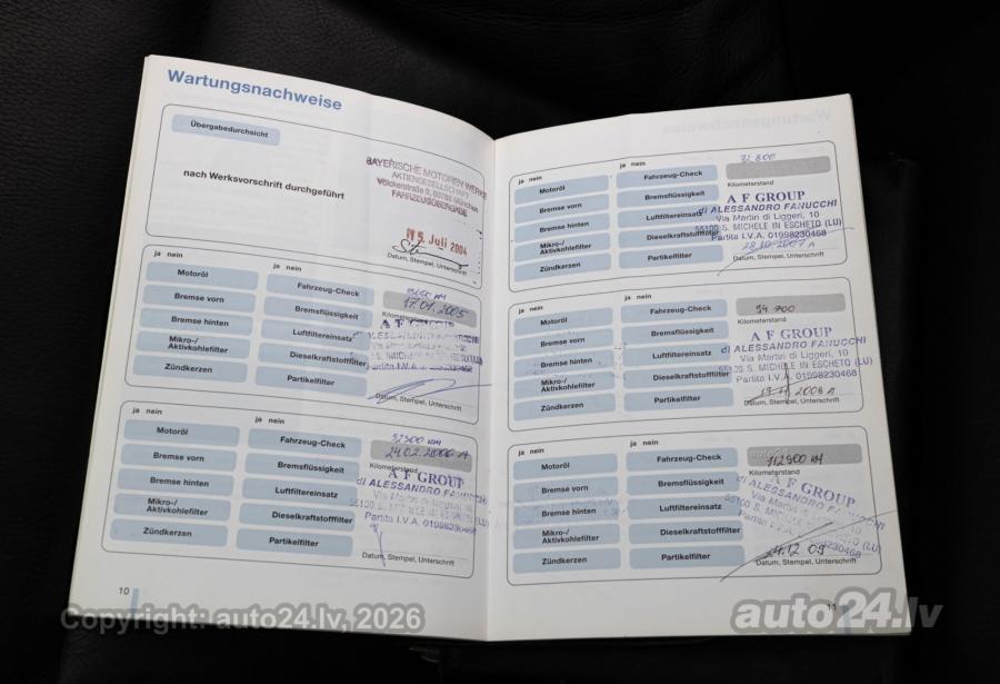 Черный БМВ 5 Серия 2004 в Таллин, объемом двигателя 2.50 л и пробегом 350 тыс. км за 3999 €, фото 27 на AUTOMOTO.COM.LV