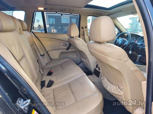 Black BMW 5 Series 2004 in Tartu, with an engine capacity of 3.00 L and mileage of 0 thousand km for 3300 €, photo 8 on AUTOMOTO.COM.LV