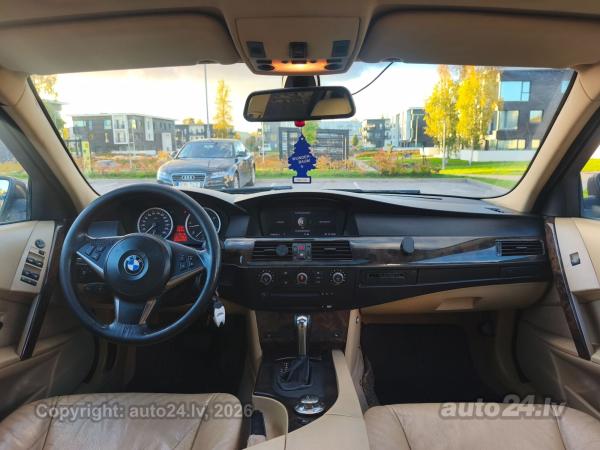 Black BMW 5 Series 2004 in Tartu, with an engine capacity of 3.00 L and mileage of 0 thousand km for 3300 €, photo 9 on AUTOMOTO.COM.LV