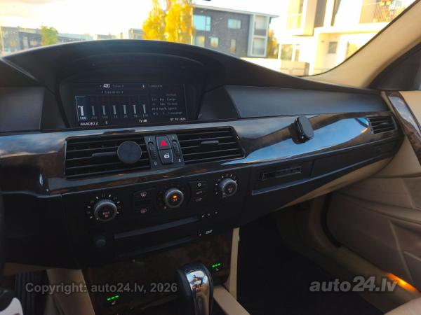 Black BMW 5 Series 2004 in Tartu, with an engine capacity of 3.00 L and mileage of 0 thousand km for 3300 €, photo 10 on AUTOMOTO.COM.LV