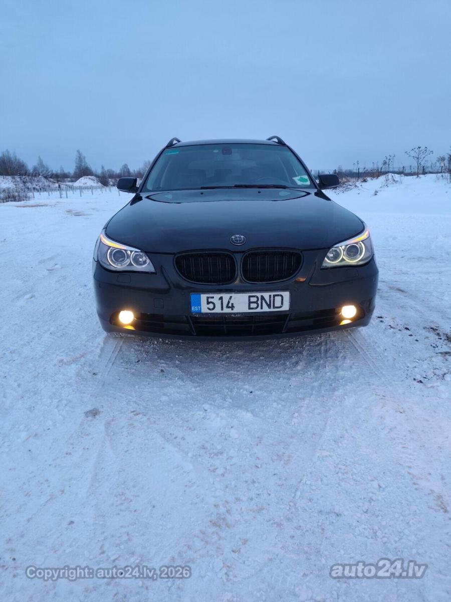 Melns BMW 5 Series 2005 Tartu, ar dzinēja tilpumu 2.50 L un nobraukumu 381 tūkst. km par 3700 €, foto 1 vietnē AUTOMOTO.COM.LV