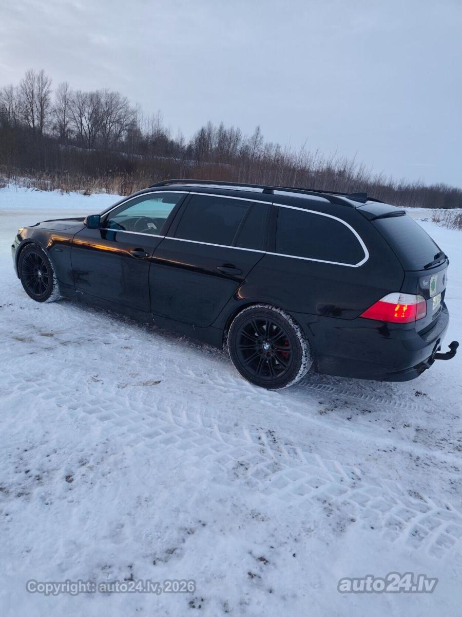 Melns BMW 5 Series 2005 Tartu, ar dzinēja tilpumu 2.50 L un nobraukumu 381 tūkst. km par 3700 €, foto 2 vietnē AUTOMOTO.COM.LV