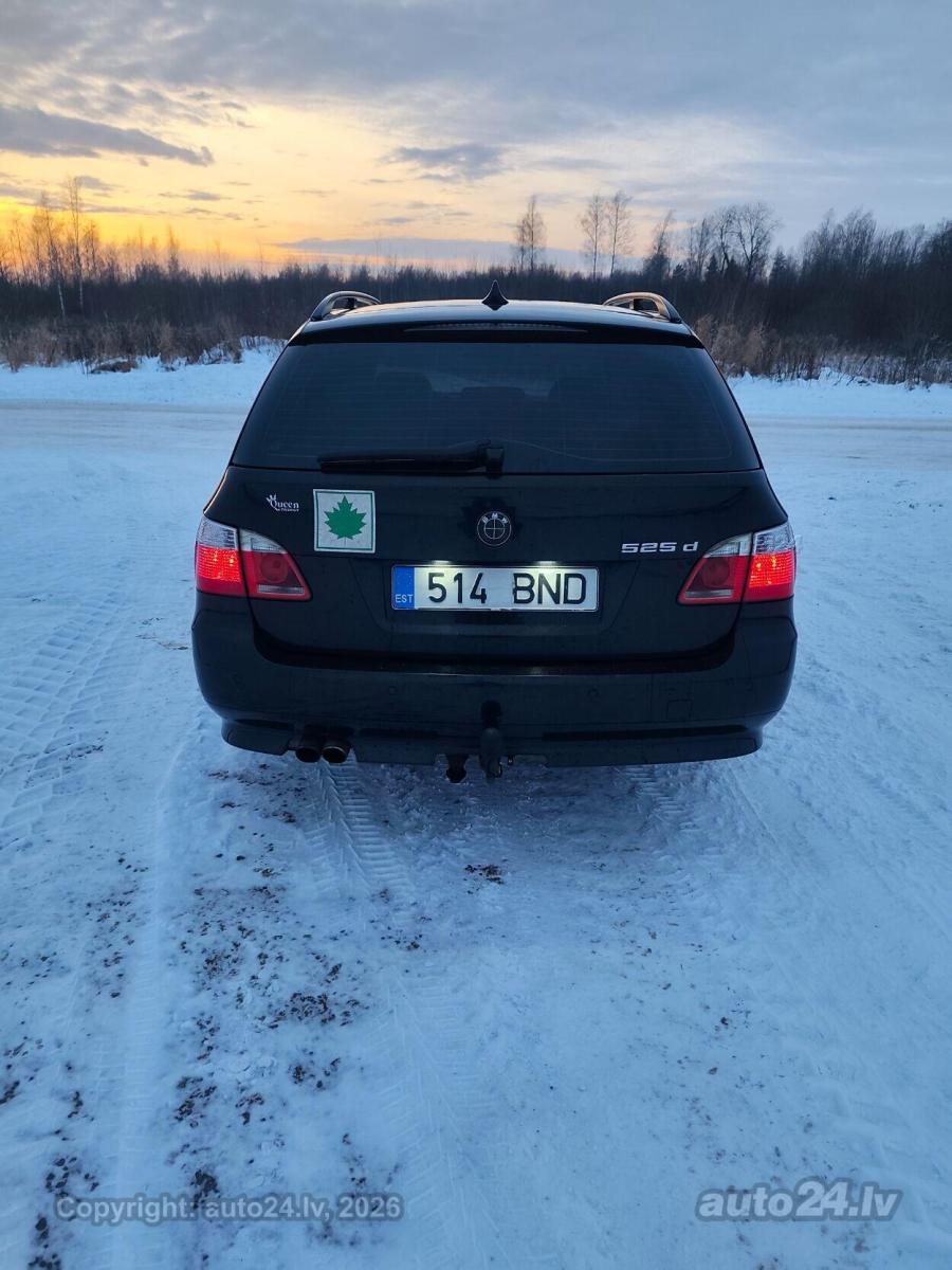 Melns BMW 5 Series 2005 Tartu, ar dzinēja tilpumu 2.50 L un nobraukumu 381 tūkst. km par 3700 €, foto 3 vietnē AUTOMOTO.COM.LV