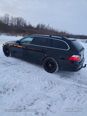 Black BMW 5 Series 2005 in Tartu, with an engine capacity of 2.50 L and mileage of 381 thousand km for 3700 €, photo 2 on AUTOMOTO.COM.LV