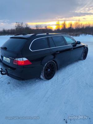 Black BMW 5 Series 2005 in Tartu, with an engine capacity of 2.50 L and mileage of 381 thousand km for 3700 €, photo 4 on AUTOMOTO.COM.LV