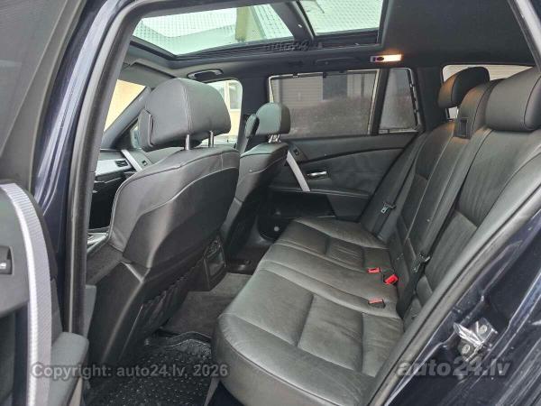 Black BMW 5 Series 2005 in Tartu, with an engine capacity of 3.00 L and mileage of 370 thousand km for 4650 €, photo 9 on AUTOMOTO.COM.LV