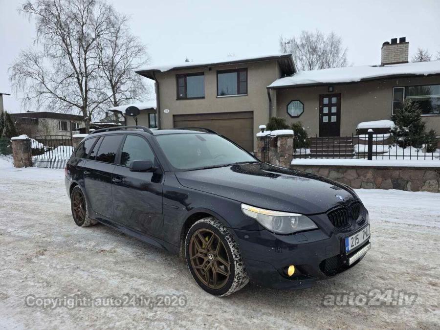 Black BMW 5 Series 2005 in Tartu, with an engine capacity of 3.00 L and mileage of 370 thousand km for 4650 €, photo 2 on AUTOMOTO.COM.LV