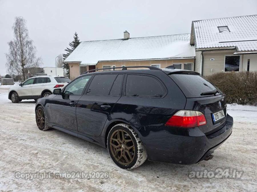 Black BMW 5 Series 2005 in Tartu, with an engine capacity of 3.00 L and mileage of 370 thousand km for 4650 €, photo 4 on AUTOMOTO.COM.LV