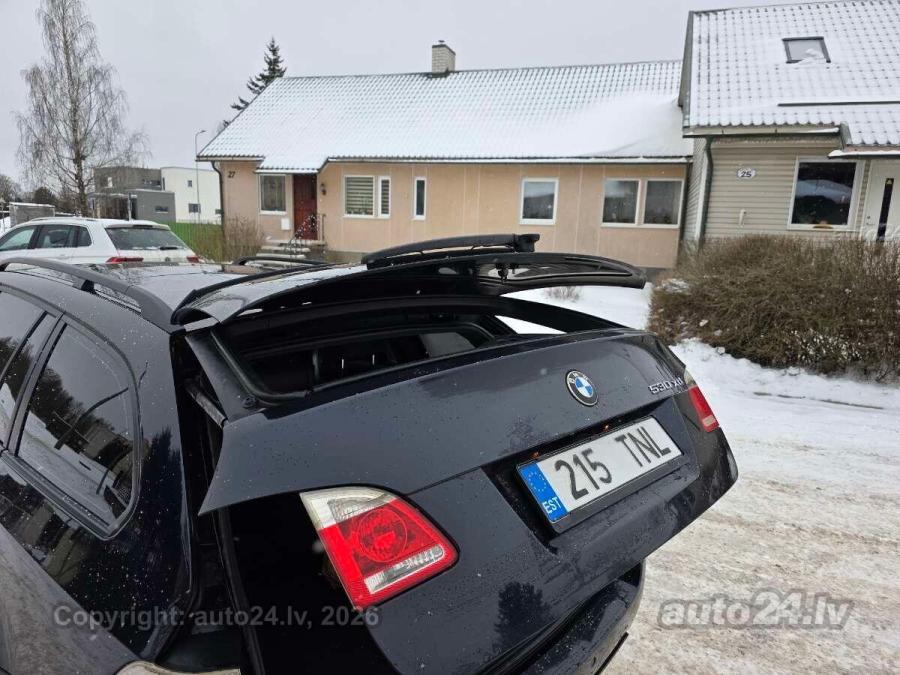 Black BMW 5 Series 2005 in Tartu, with an engine capacity of 3.00 L and mileage of 370 thousand km for 4650 €, photo 11 on AUTOMOTO.COM.LV
