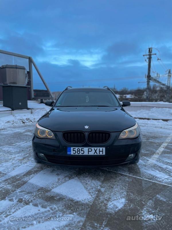 Black BMW 5 Series 2005 in Tallinn, with an engine capacity of 2.50 L and mileage of 242 thousand km for 4200 €, photo 2 on AUTOMOTO.COM.LV