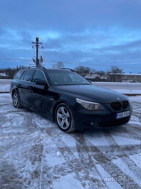 Black BMW 5 Series 2005 in Tallinn, with an engine capacity of 2.50 L and mileage of 242 thousand km for 4200 €, photo 3 on AUTOMOTO.COM.LV