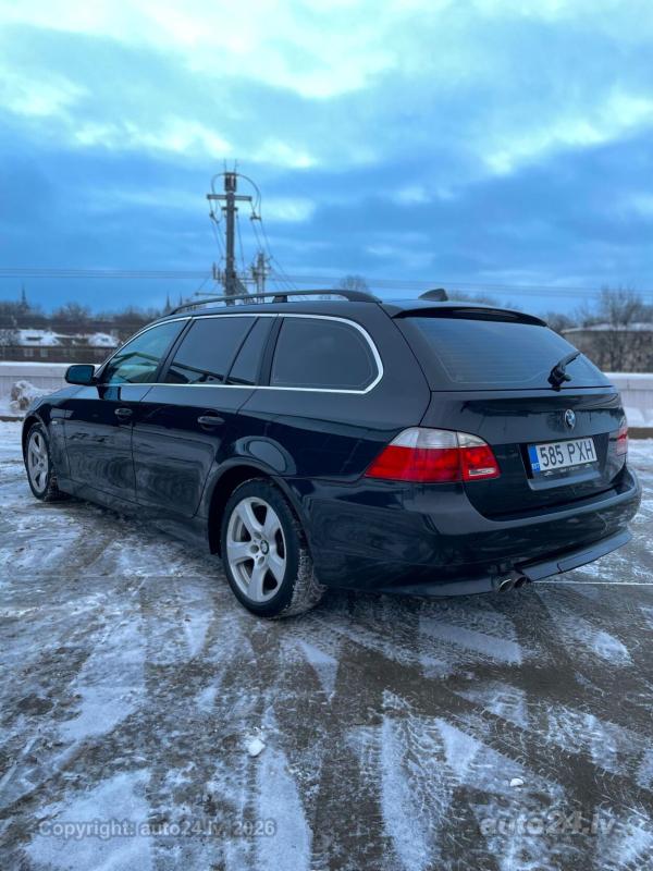 Black BMW 5 Series 2005 in Tallinn, with an engine capacity of 2.50 L and mileage of 242 thousand km for 4200 €, photo 6 on AUTOMOTO.COM.LV