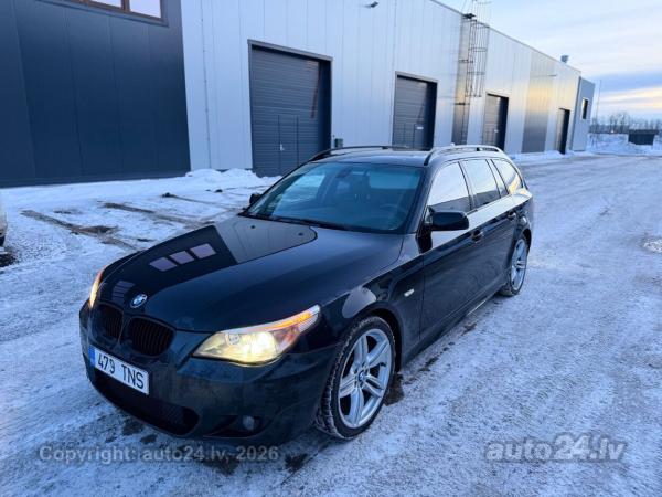 Black BMW 5 Series 2005 in Tallinn, with an engine capacity of 2.50 L and mileage of 316 thousand km for 3500 €, photo 1 on AUTOMOTO.COM.LV