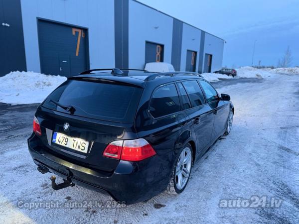Black BMW 5 Series 2005 in Tallinn, with an engine capacity of 2.50 L and mileage of 316 thousand km for 3500 €, photo 5 on AUTOMOTO.COM.LV
